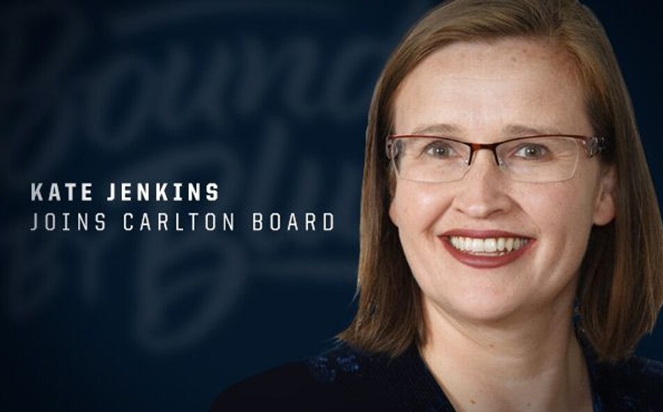 Kate Jenkins joins Carlton Board