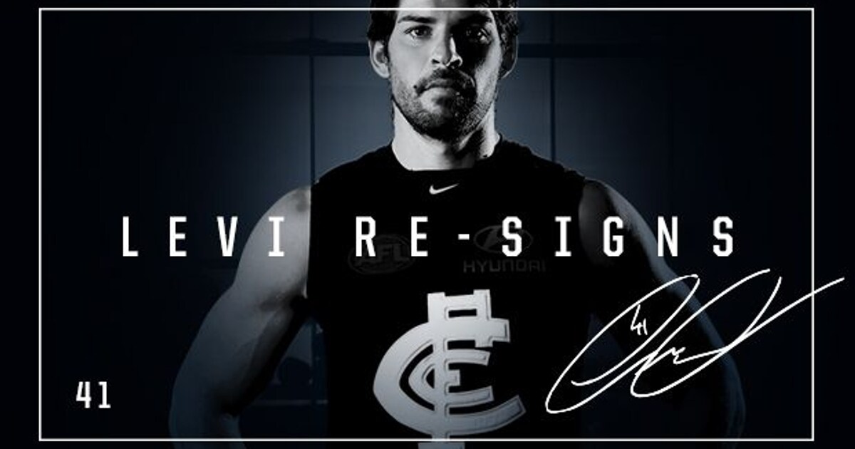 Levi signs new deal