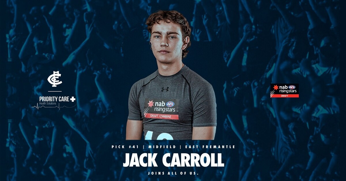 Pick No. 41: Jack Carroll