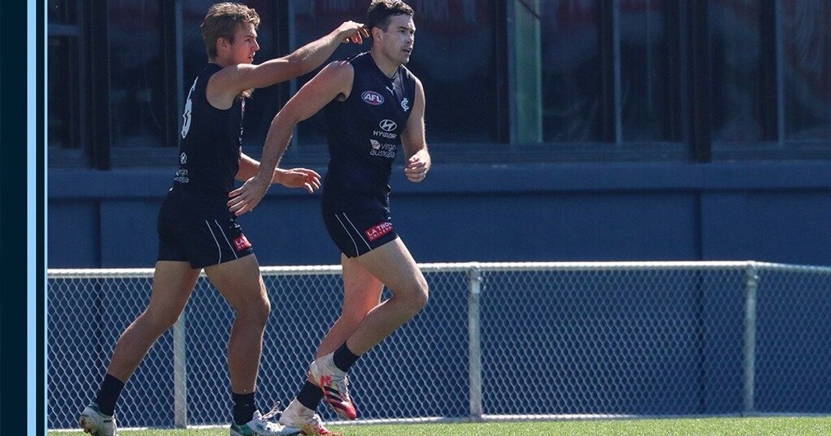 VFL practice match | All Carlton goals v Williamstown