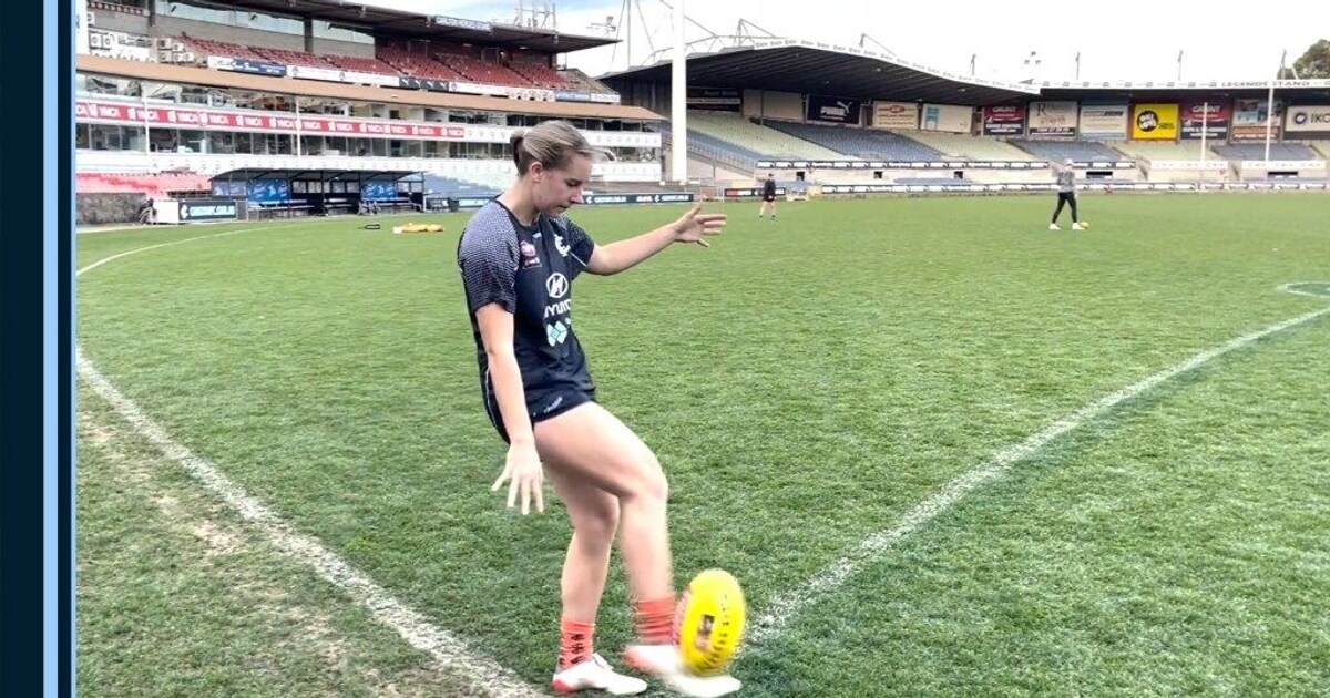 Skills at home | Drop punts with Mimi Hill