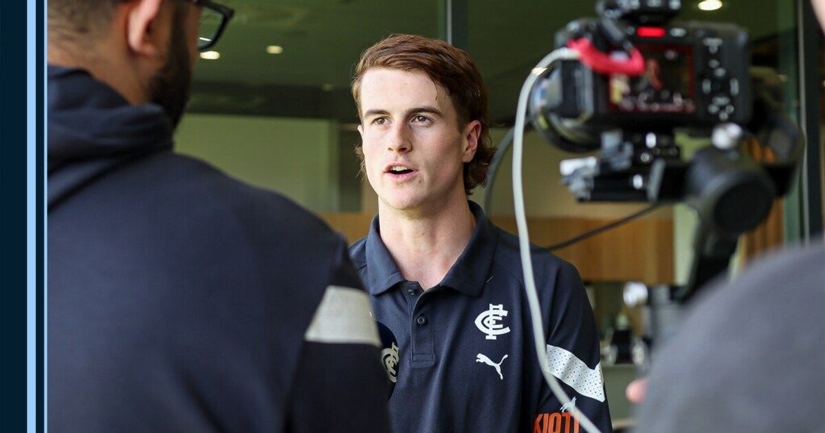 "It's been great to share this with my family": Binns on first day at ...