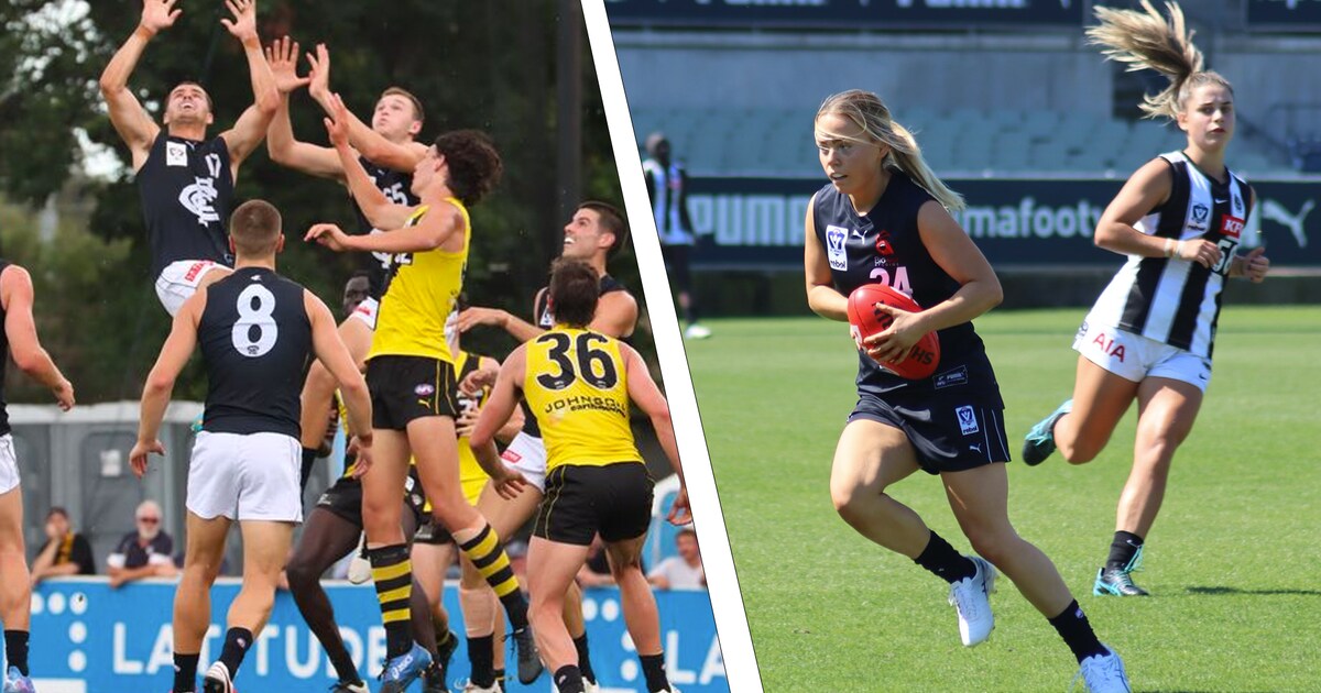 VFL and VFLW practice matches confirmed