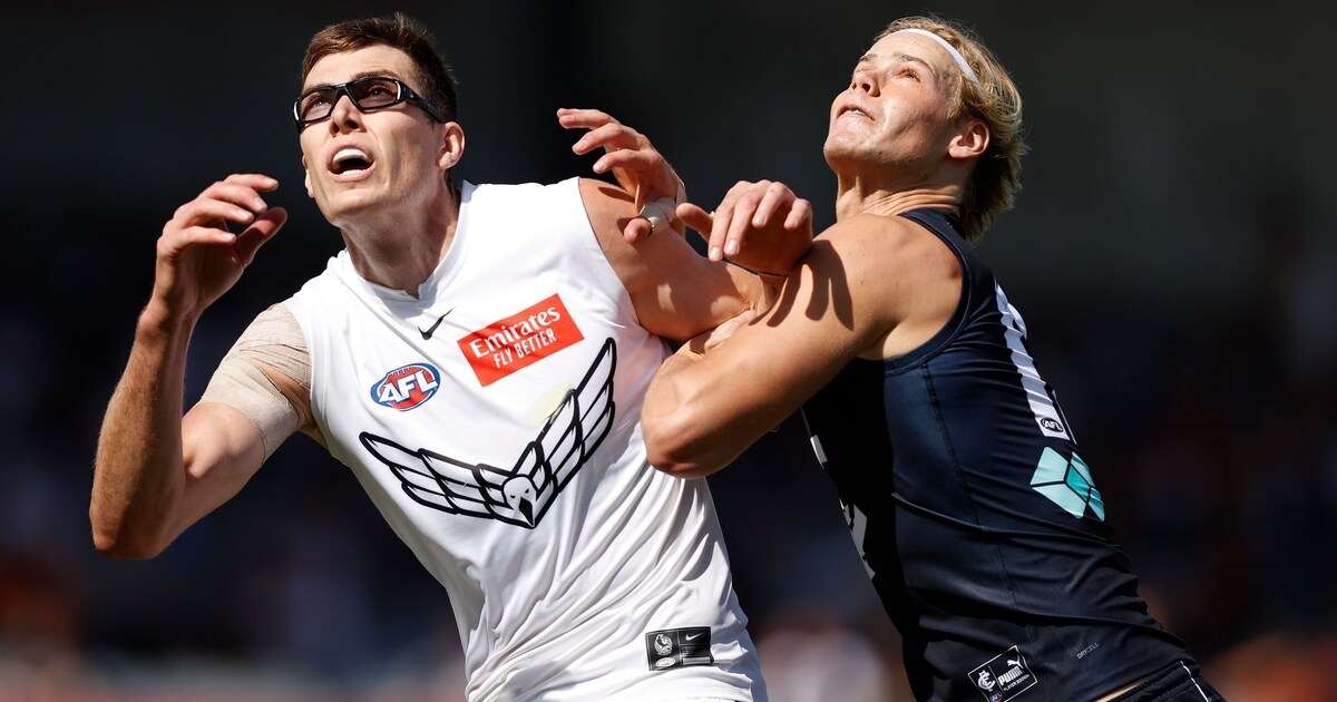 AFL 2023 Practice Match Gallery - Carlton v Collingwood
