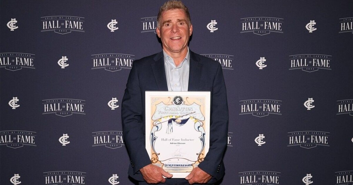 "It's an incredible honour and privilege": Gleeson on Hall of Fame ...