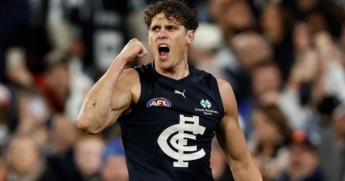 AFL R20 | Curnow cashes in six as Carlton's revival continues