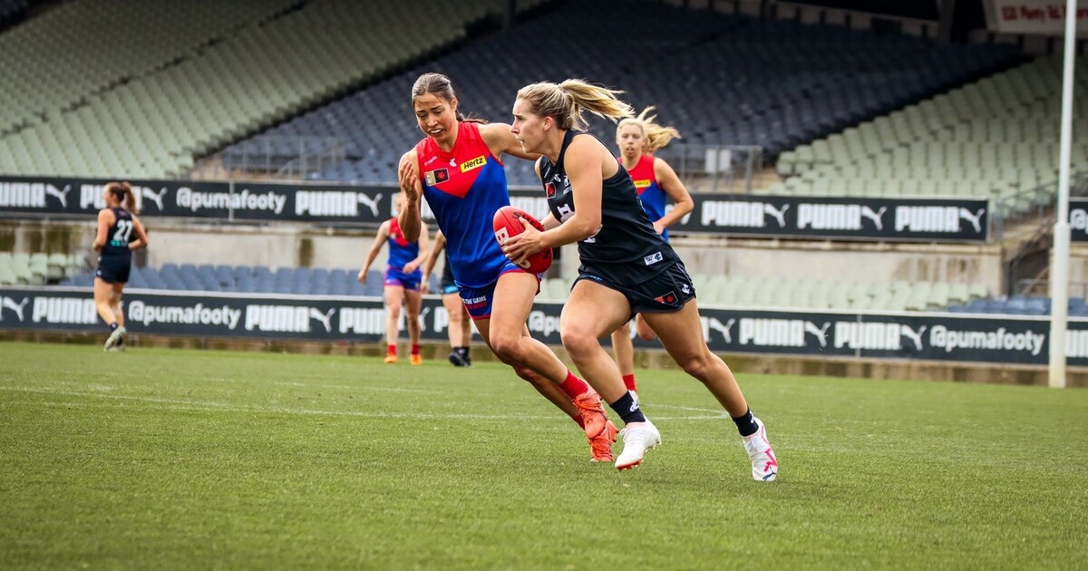 AFLW match simulation: Blues' first test