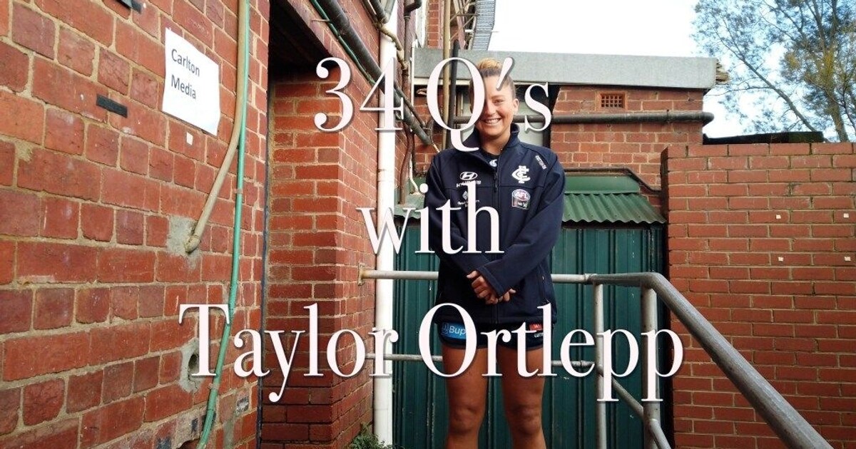 34 Questions with Taylor Ortlepp