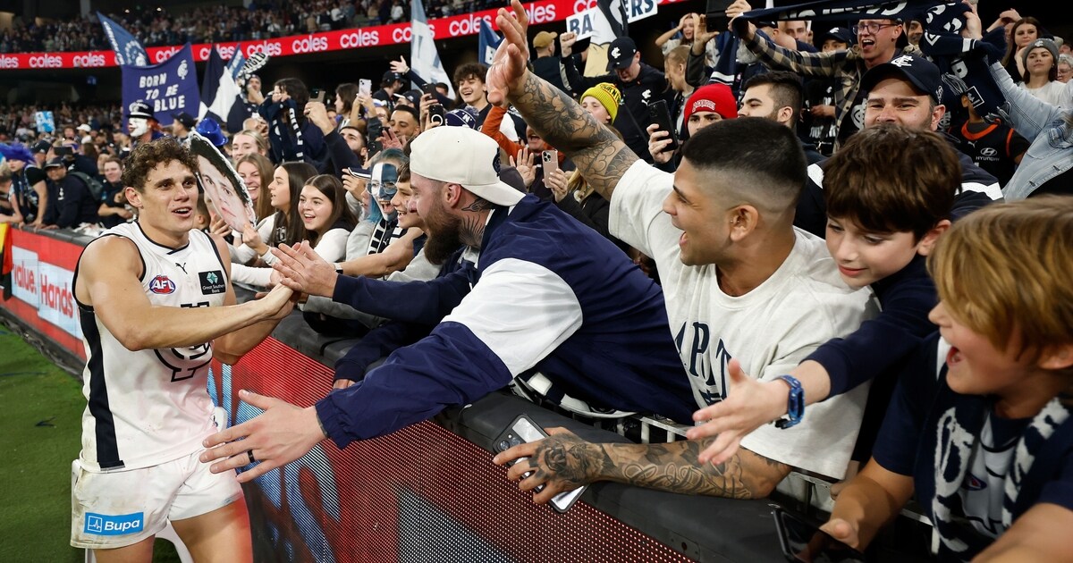 Curnow: “It’s a great feeling to be a Carlton player”