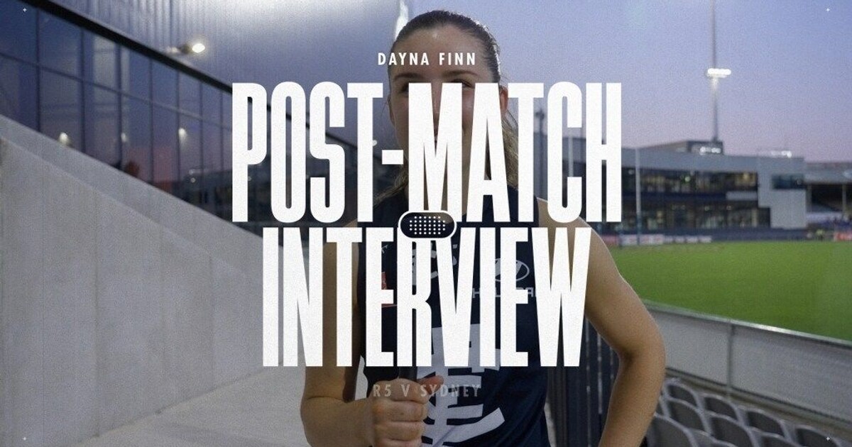 AFLW R5 | Finn post-match