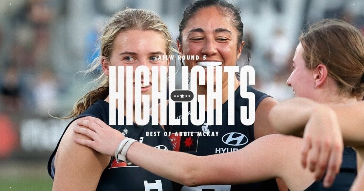 AFLW R5 | Best of Abbie McKay