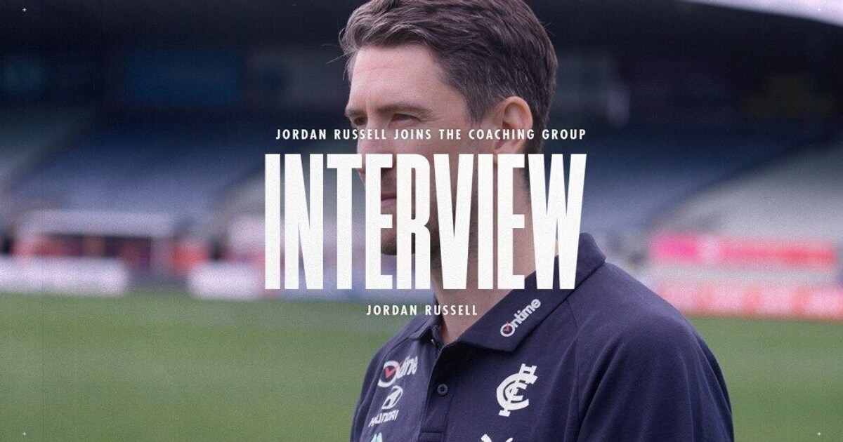 Russell on his journey back to Carlton