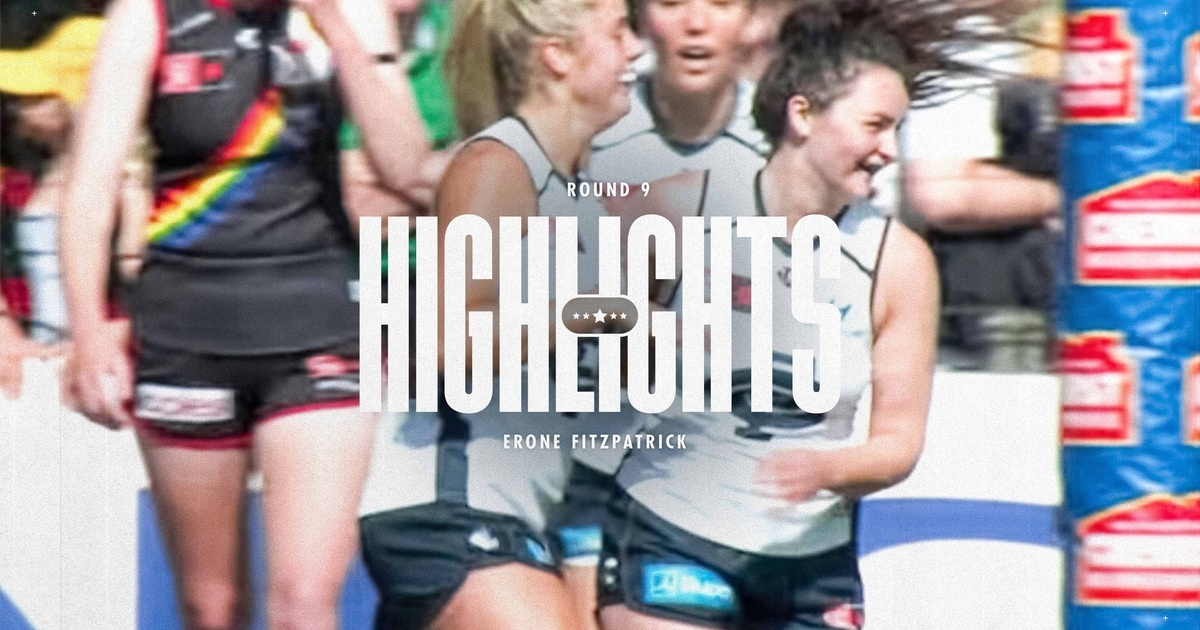 AFLW R9 | Clever Sherar sets up Fitzpatrick's fine finish