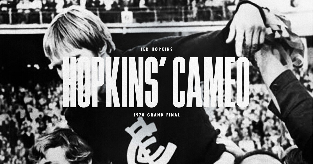 The most famous Grand Final cameo: Vale, Ted Hopkins