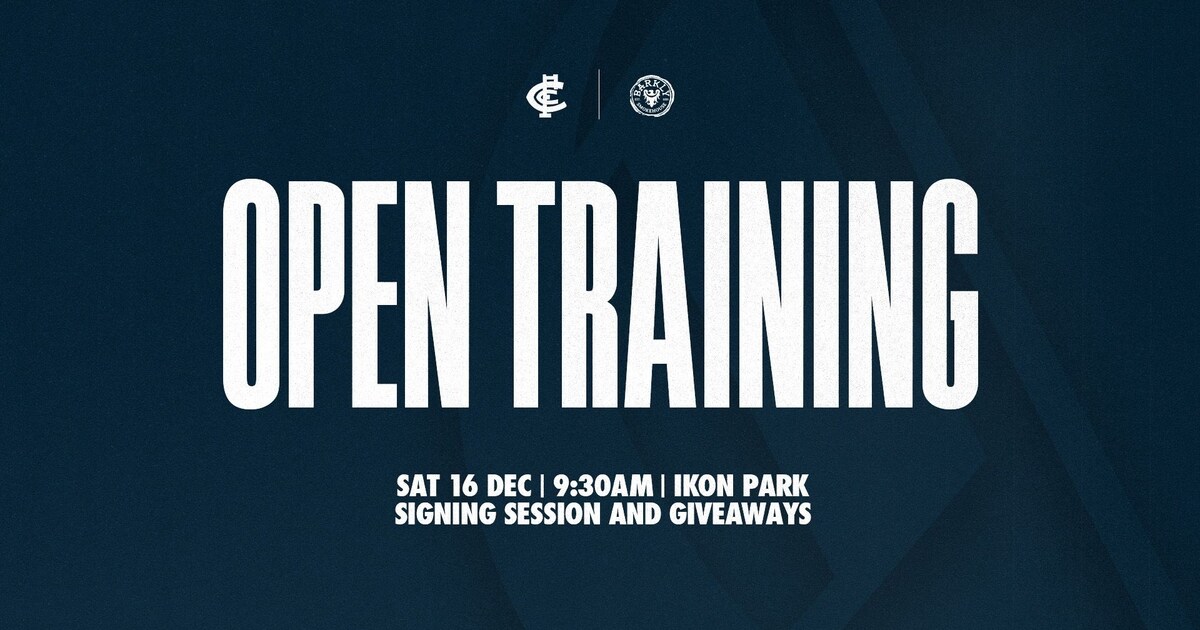 Christmas open training at IKON Park