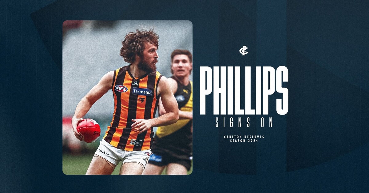 Phillips signs for Carlton Reserves