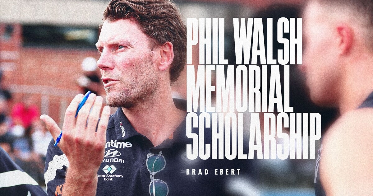 Ebert deserving recipient of 2024 Phil Walsh Scholarship