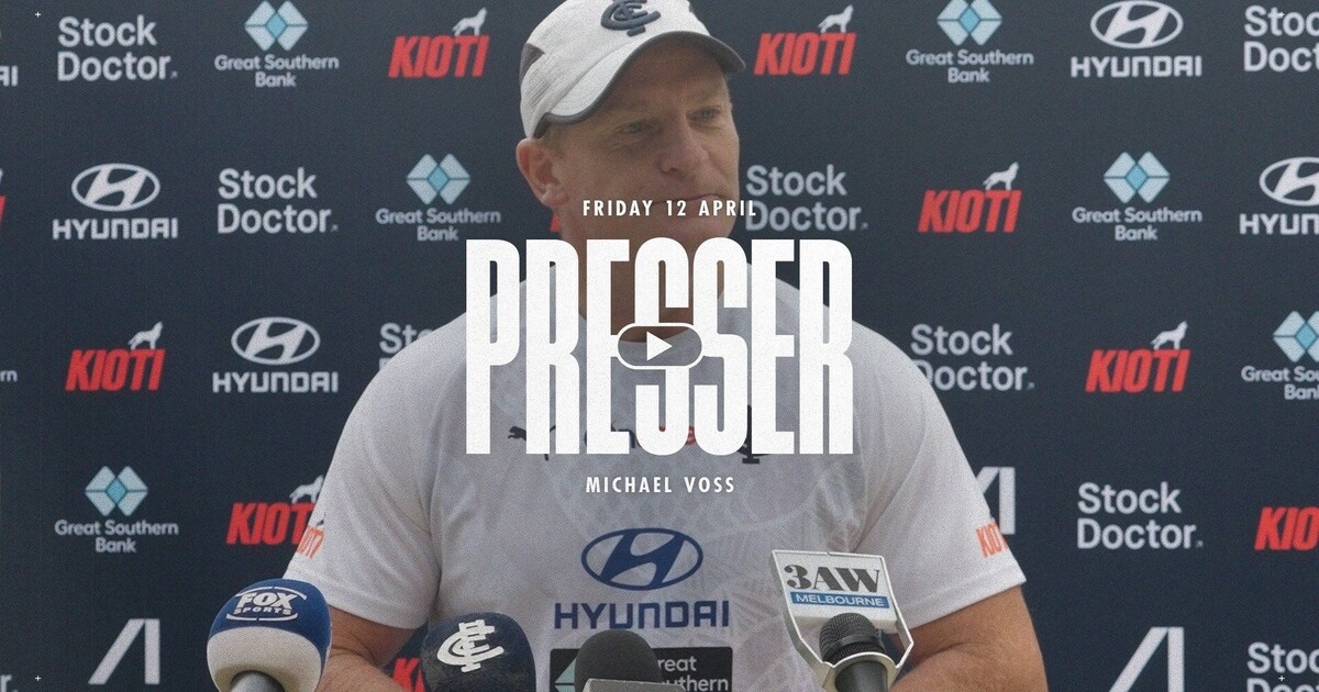 Voss previews Round 5, Sam Walsh return