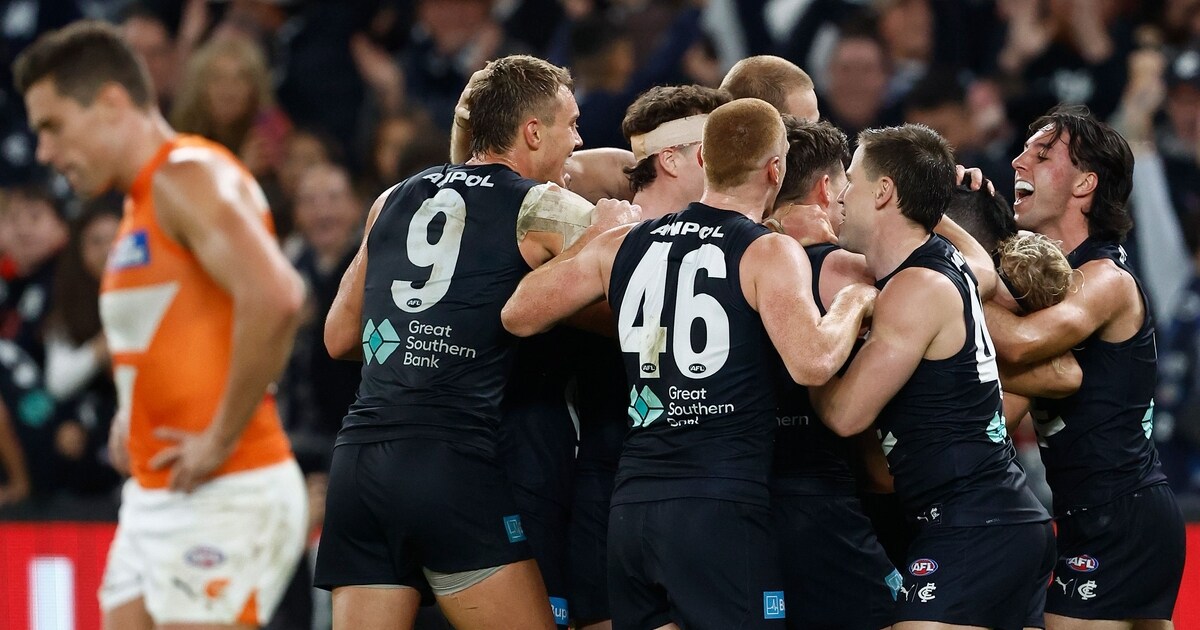 AFL match report: Blue blitz seals stunning win