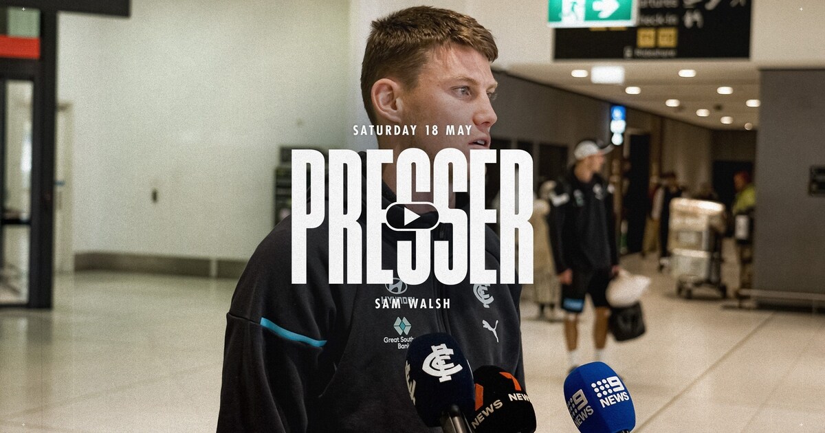 Press Conference | Sam Walsh