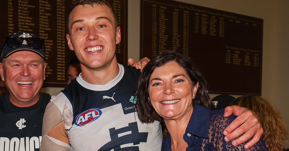 Playing her role: Cath Cripps describes mum life in the AFL