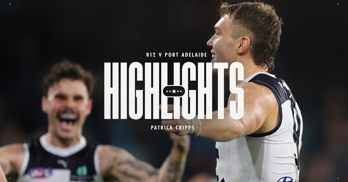 AFL R12 | Captain Cripps putting on a show with two in a row