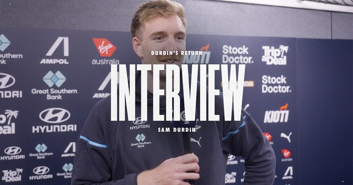 AFL R19 | Sam Durdin post-match