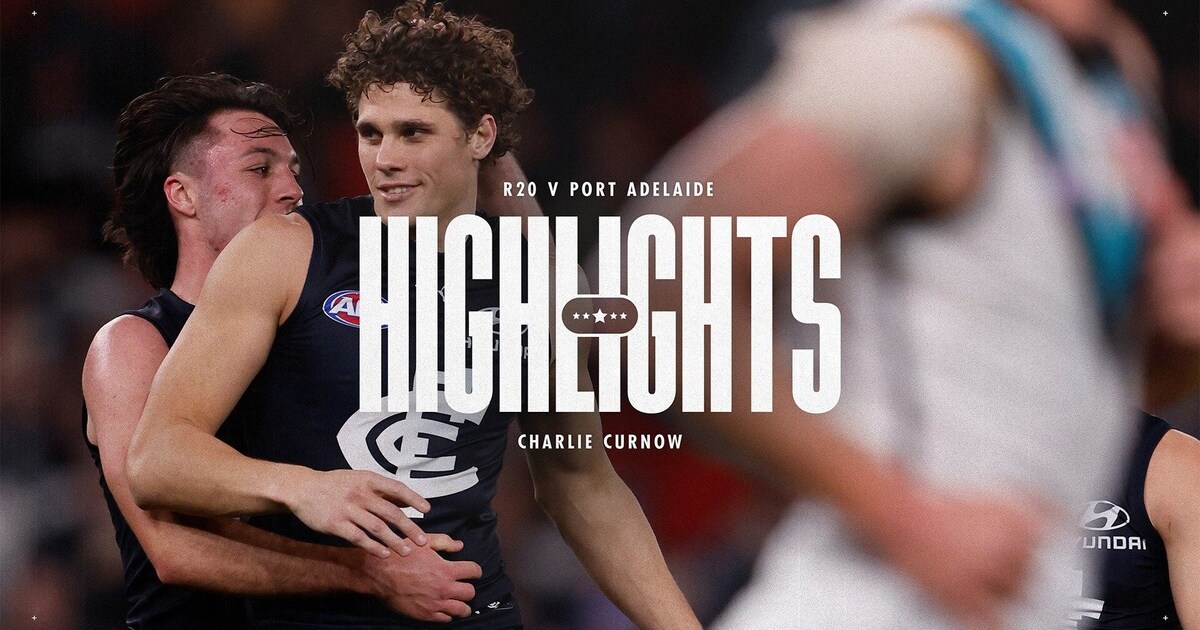 AFL R20 | Curnow causing usual havoc in Blues’ blitz