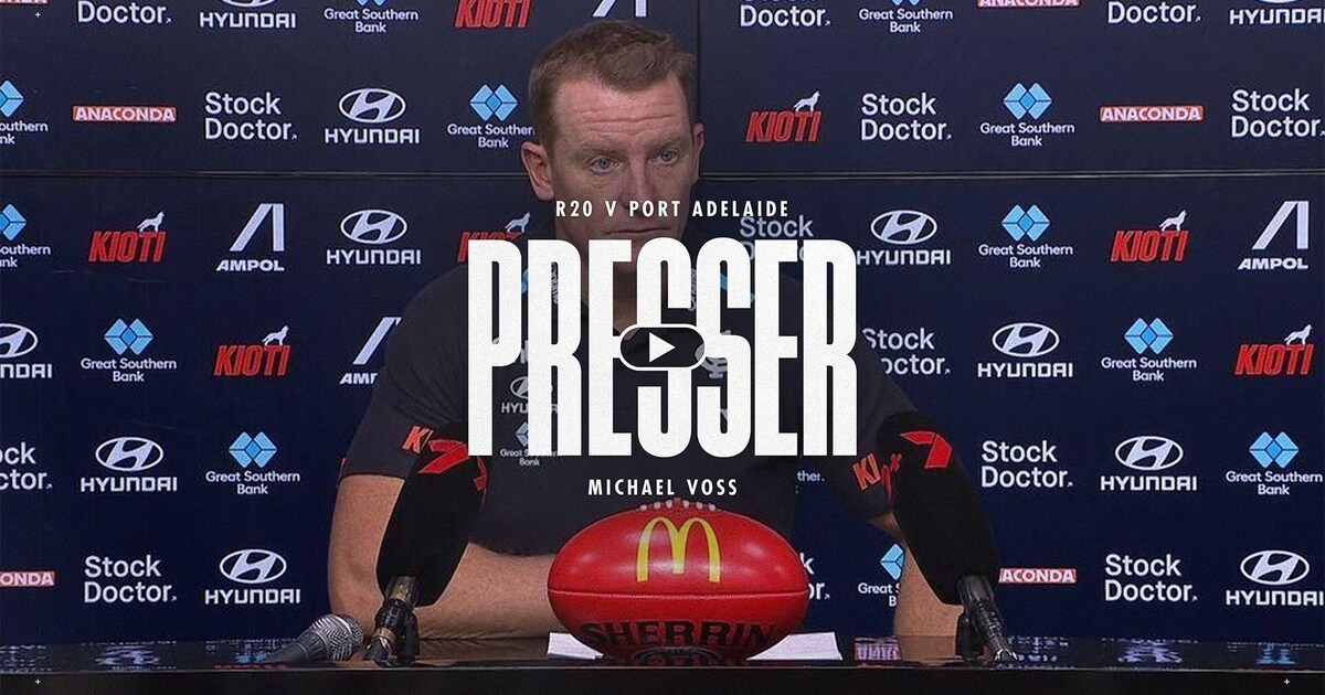 AFL R20 | Voss post-match