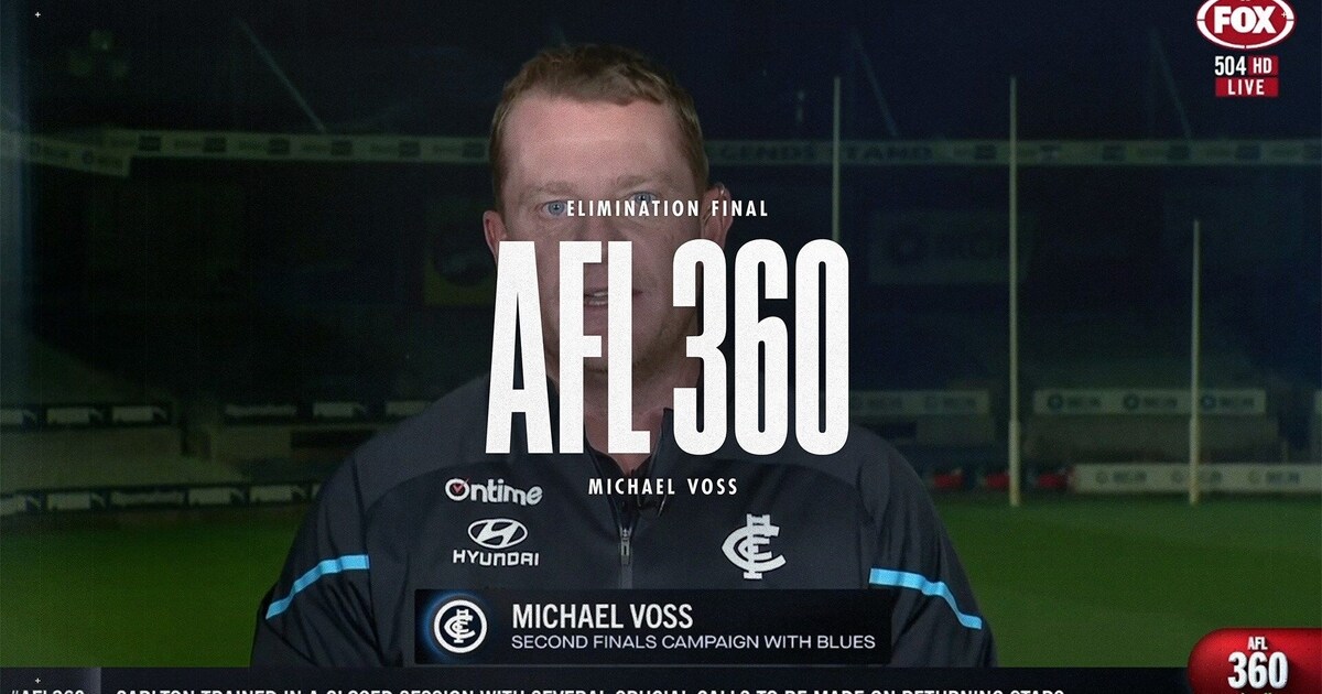Voss on AFL 360 ahead of the elimination final