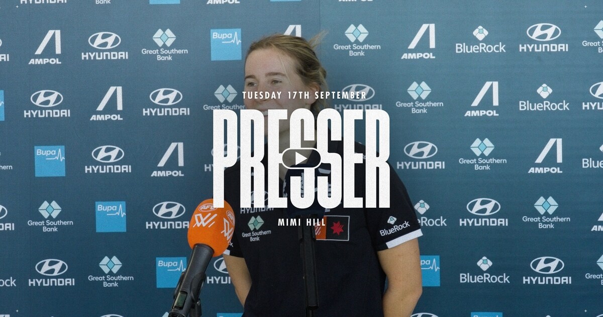 Press conference: Mimi Hill