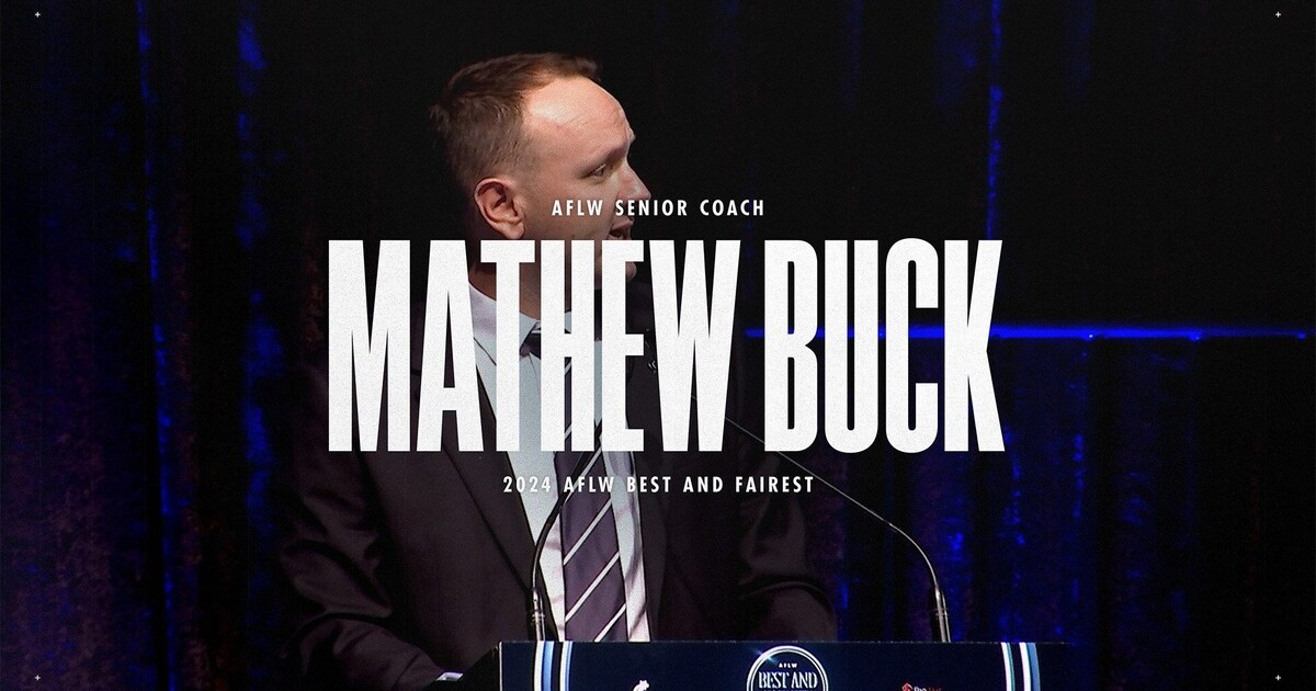 2024 B&F | Mathew Buck's speech