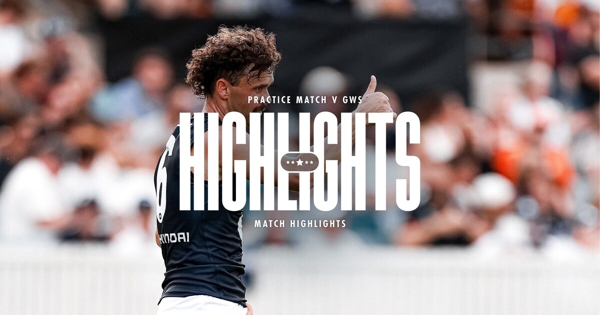 AFL Practice Match | Match Highlights