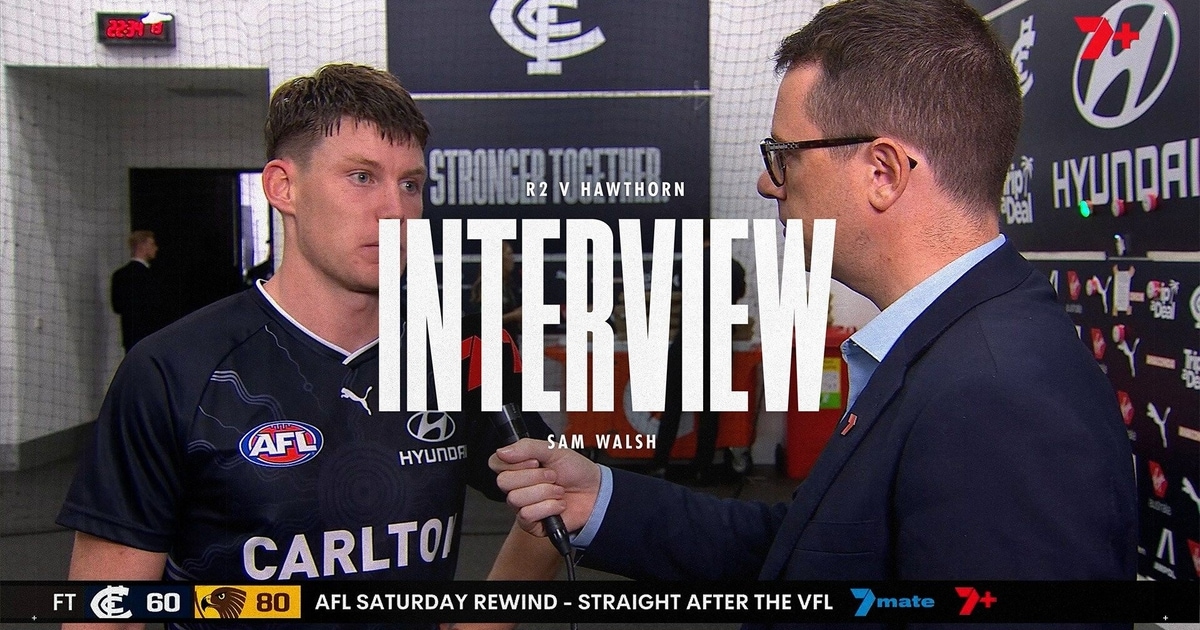 AFL R2 | Walsh post-match