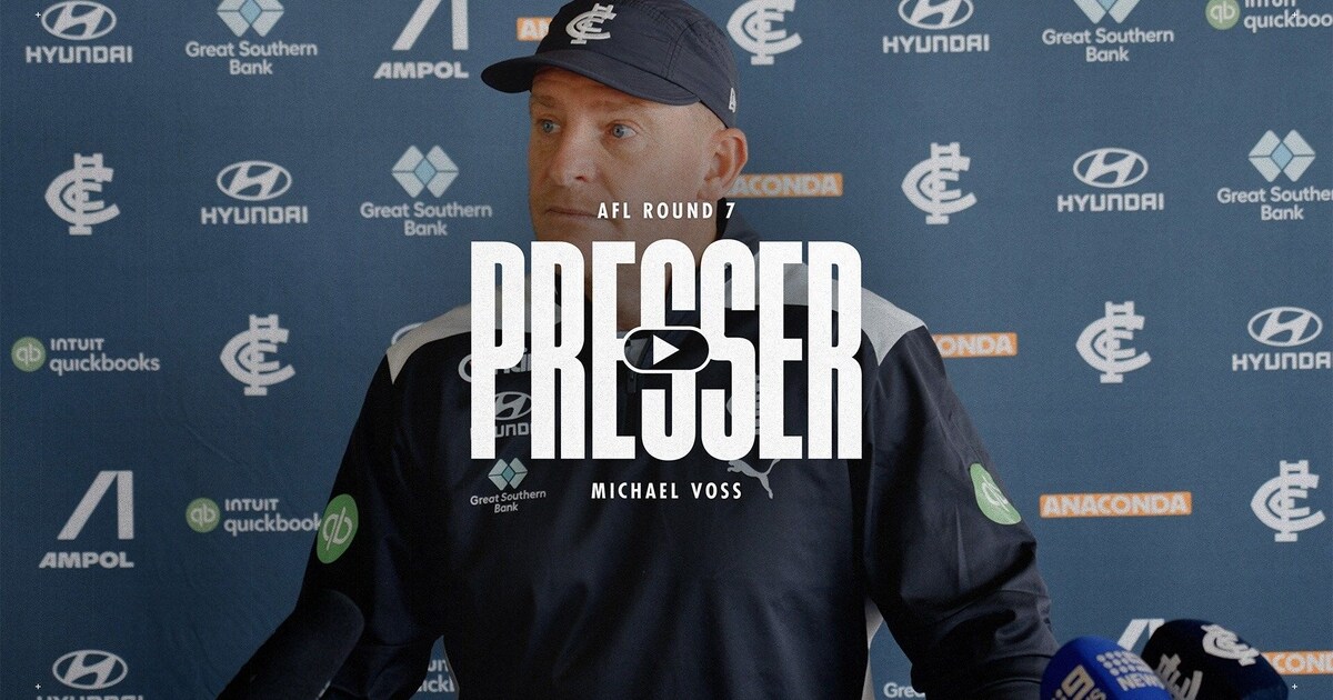 Voss previews Round 7 clash with Geelong