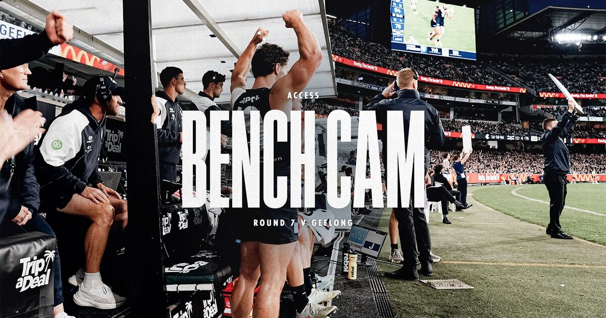 BENCH CAM: All the massive moments from win over Geelong!