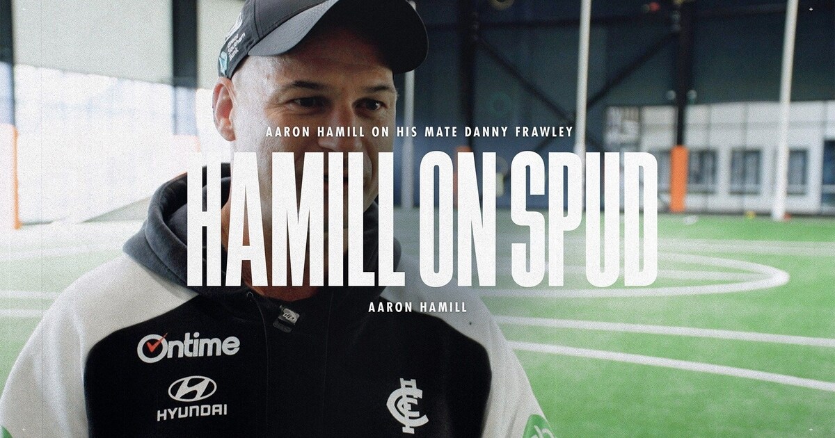 Hamill on his great mate 'Spud'