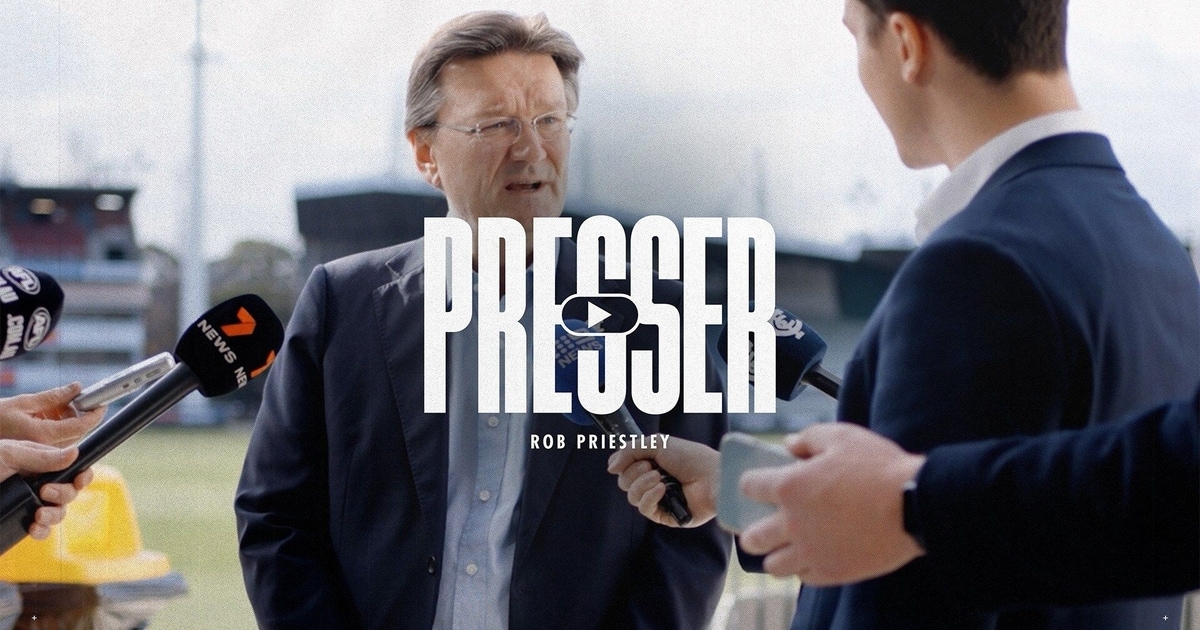 Presser | Priestley on CEO transition