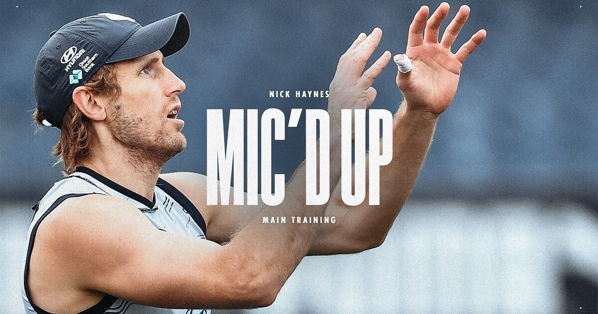 Mic'd Up | How AFL veteran Nick Haynes prepares for game day