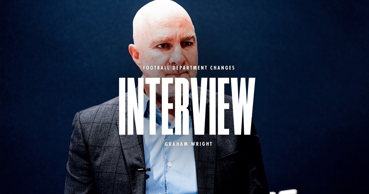 Incoming CEO Graham Wright on football department changes, plans for role