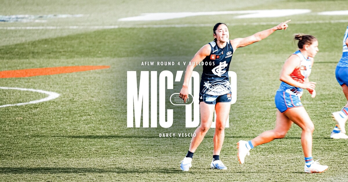 Mic'd Up | Darcy Vescio in game