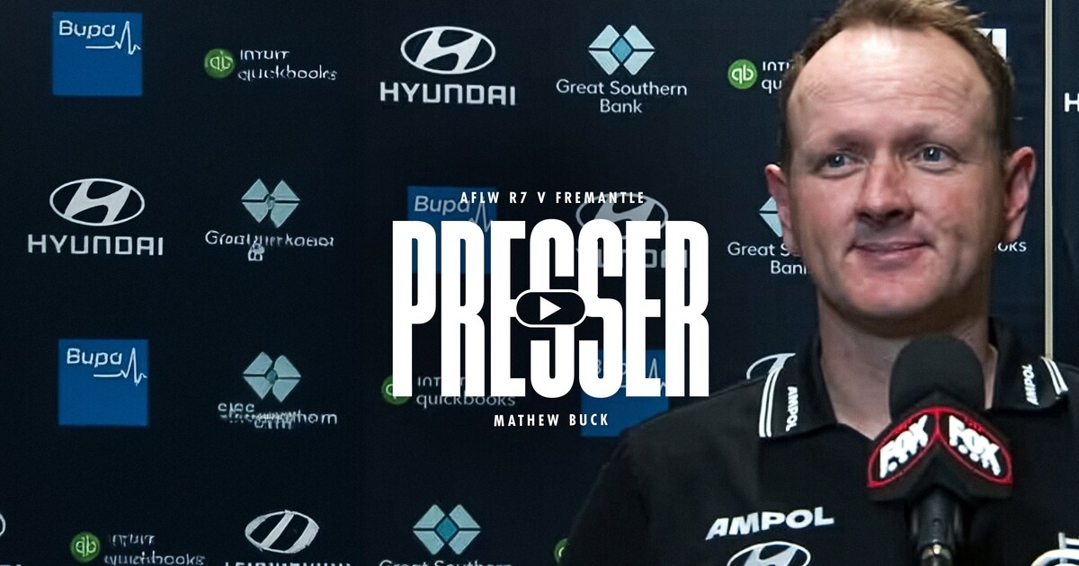 AFLW R7 | Mathew Buck post-match