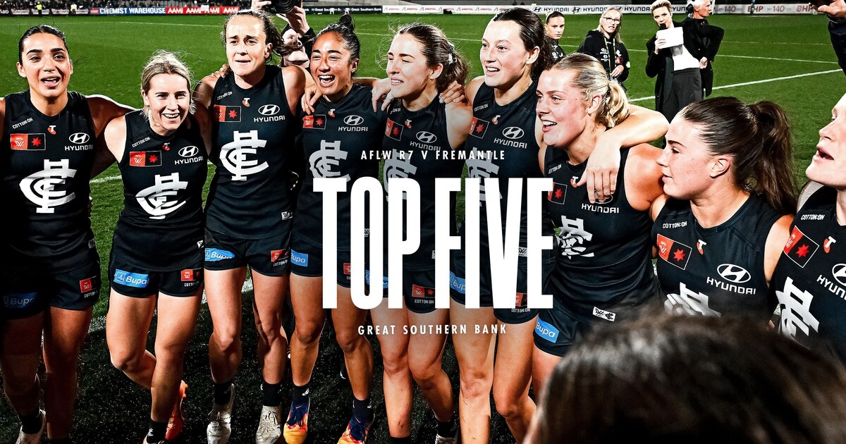 AFLW R7 | Top Five moments of Round 7