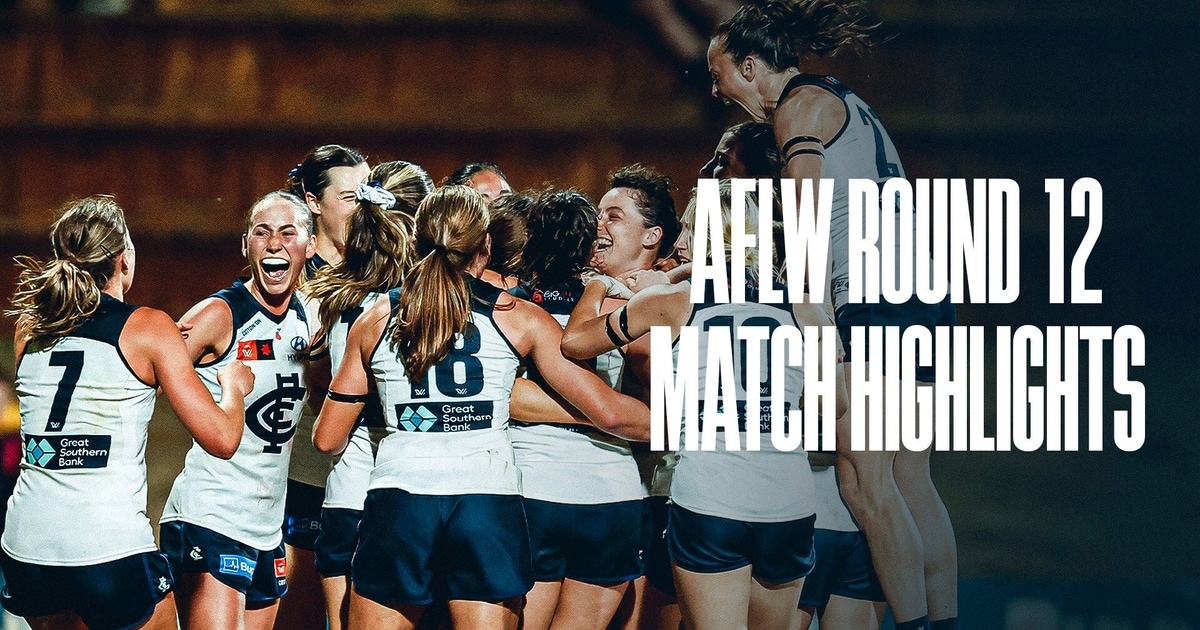 Aflw R12 Match Highlights