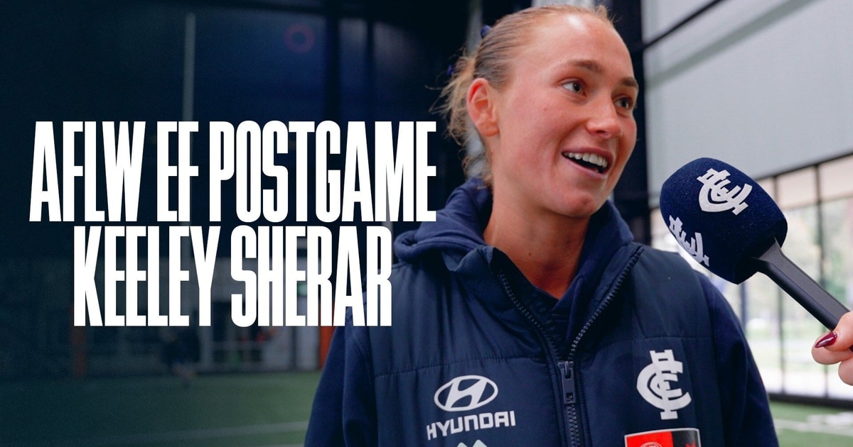 AFLW EF | Sherar Post-game