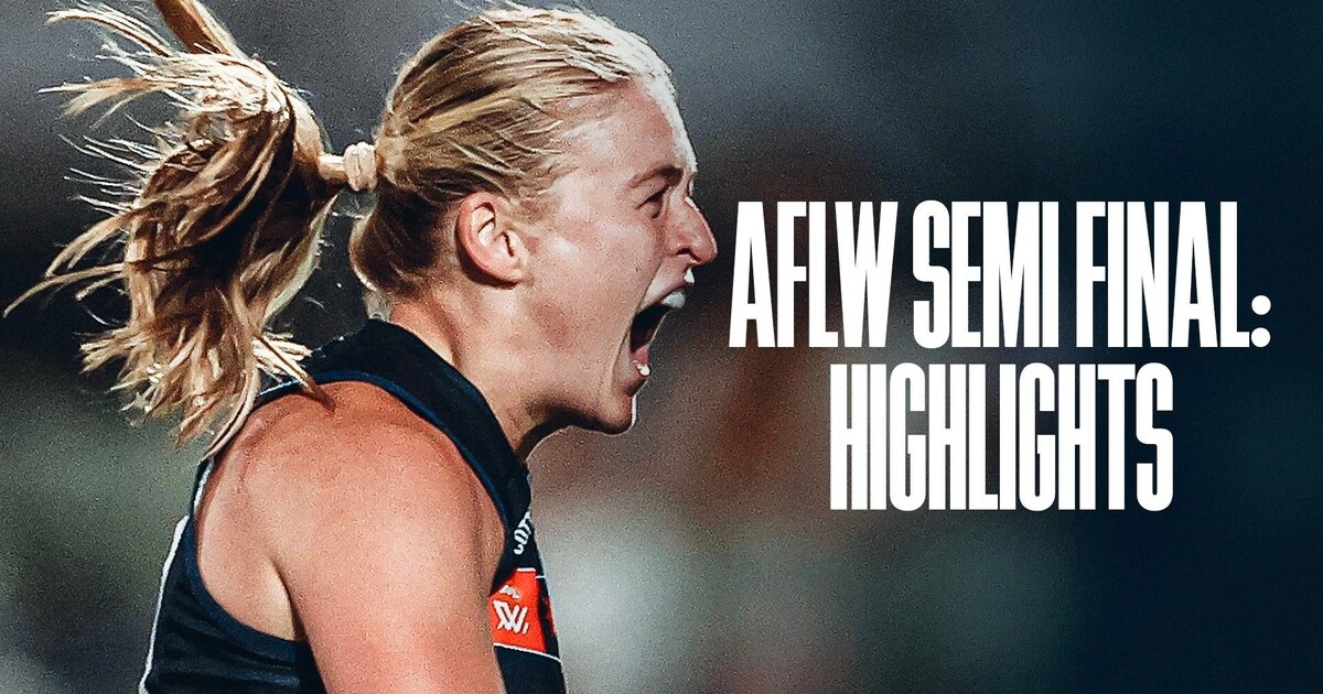 AFLW SF | Goss adds more gloss as Carlton runs wild