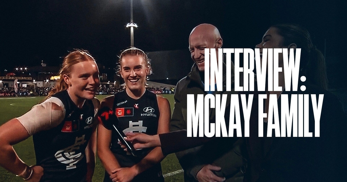 AFLW SF | Channel 7 interview with the McKay family