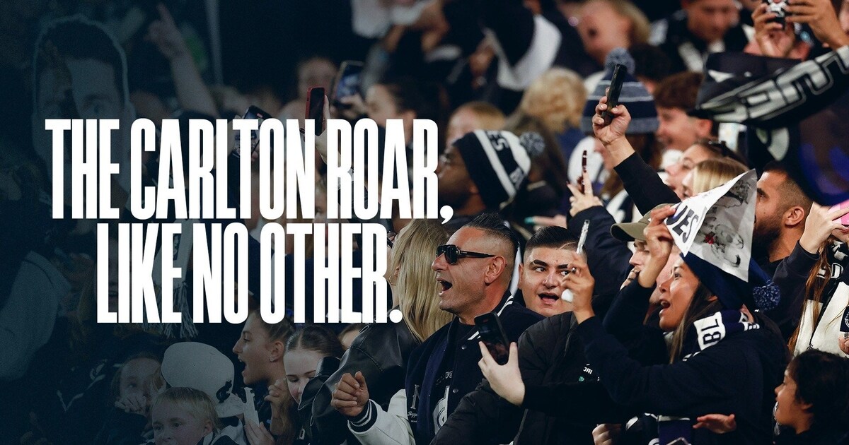 The Carlton roar, it’s Like No Other